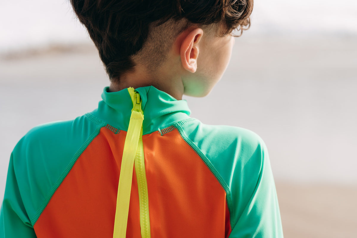 Boy's Full Body Swimsuit | UPF 50+ Sun Protection – TUTUBLUE